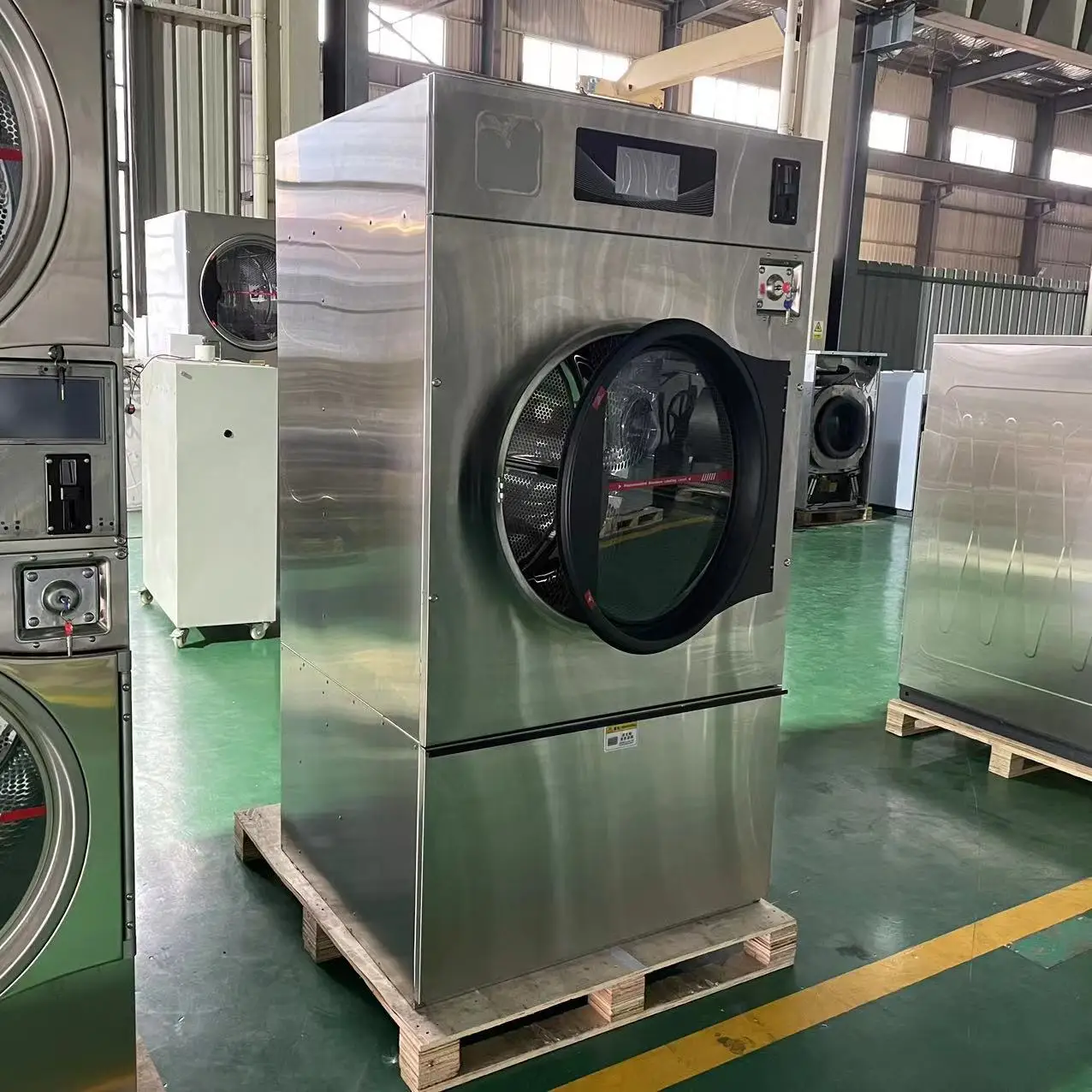 22kg Laundry Shop/hotel Self Service Commercial Laundry Equipment Coin ...