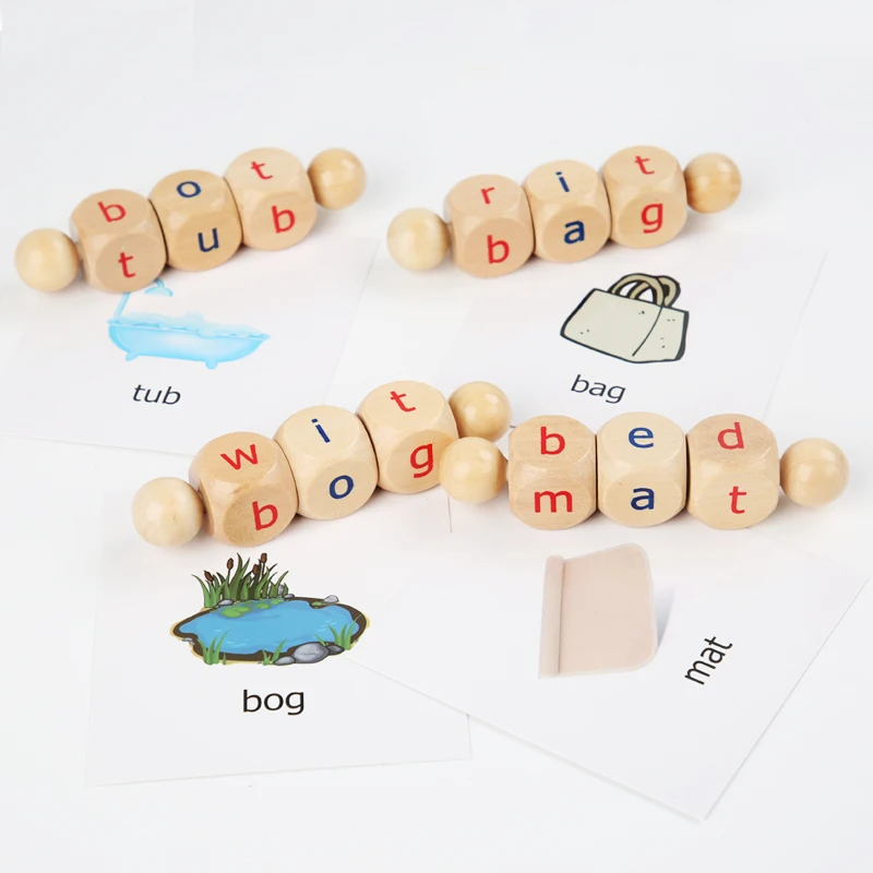 Montessori Phonics CVC Toys - Educational Learning Tools