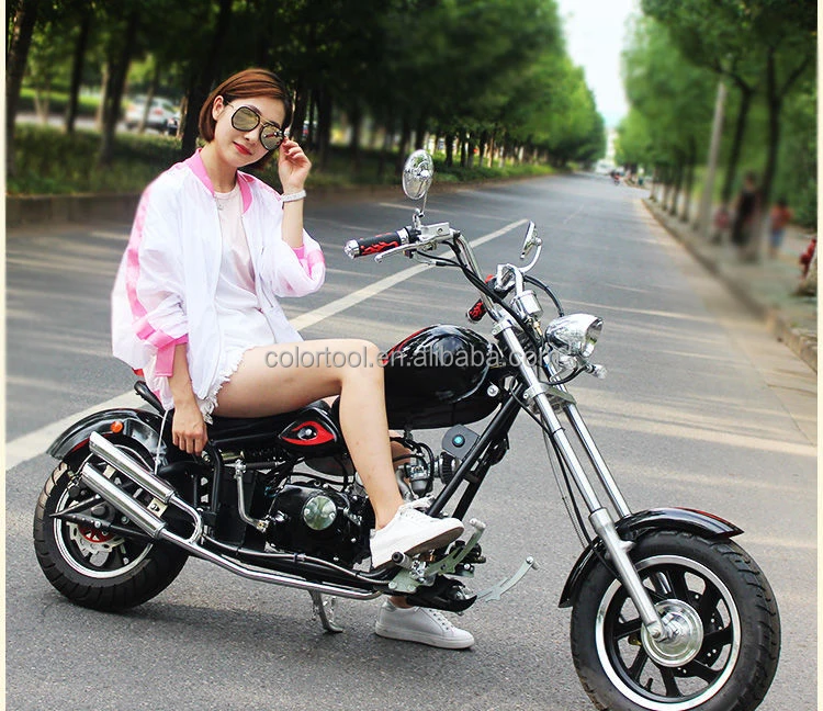 Durable 110CC Retro Chopper Motorcycle for Sale