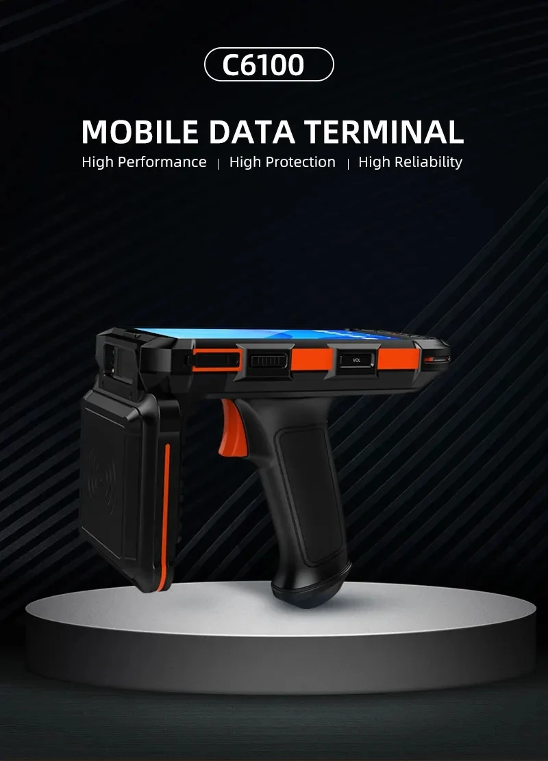 Portable Handheld QR Code Scanner - Efficient Data Collection