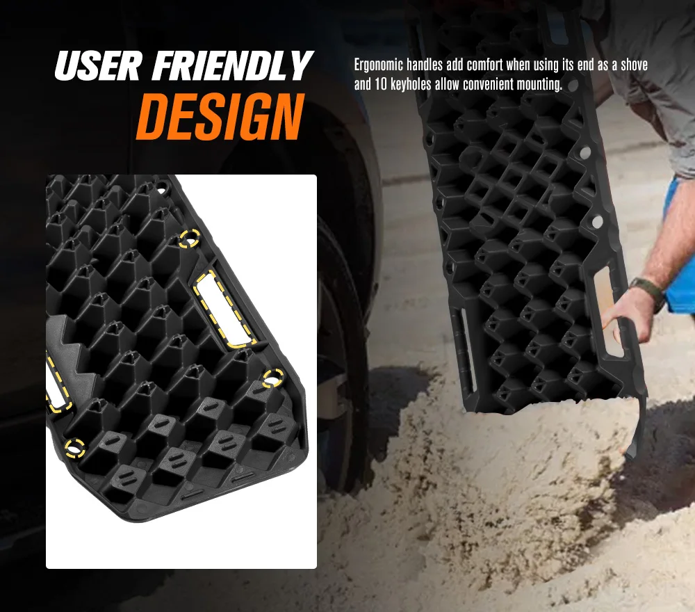 10ton 4x4 Off Road Vehicle Nylon Sand Snow Mud Tire Traction Escape ...