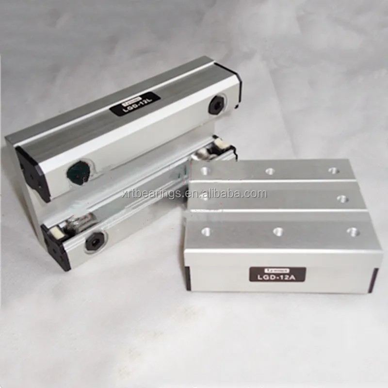 LGD Double-Axis Guide Linear Rail and Block LGD12 LGB12-100-6UU Linear ...