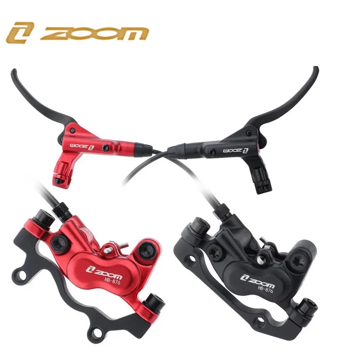 Zoom Mountain Bike Brake 4 Piston Hydraulic Brake Suitable For Bicycle ...