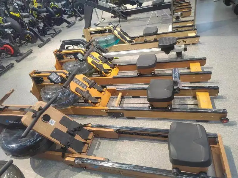 Wooden Rowing Machine Water Rower Water Resistance Rowing Machine - Buy ...
