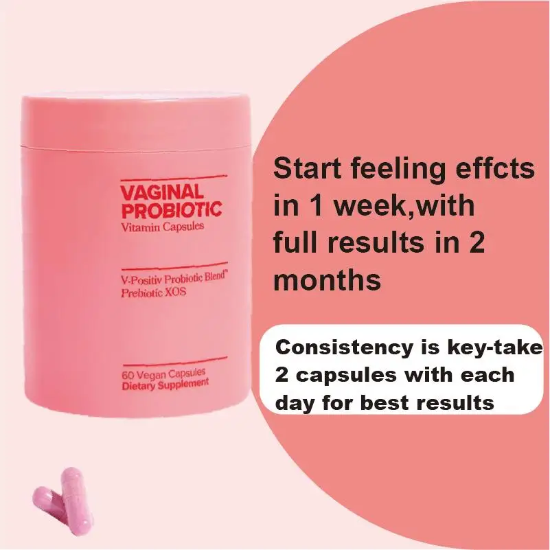 Hot Selling Odor Vaginal Probiotics 60 Capsules PH Balance Yoni Pops ...