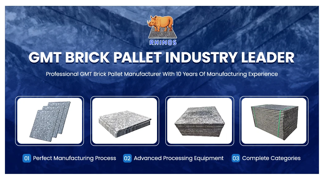 Customizable Hollow Block GMT Pallet for Heavy Loads, Enhanced Fiber ...