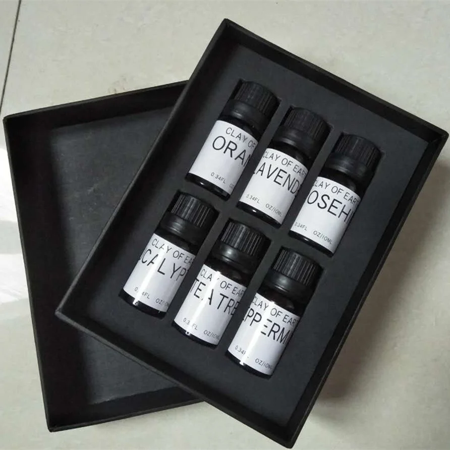 Hot Sale Aroma Essential Oil Gift Set Oem Package In Stock 6 Pcs/set ...