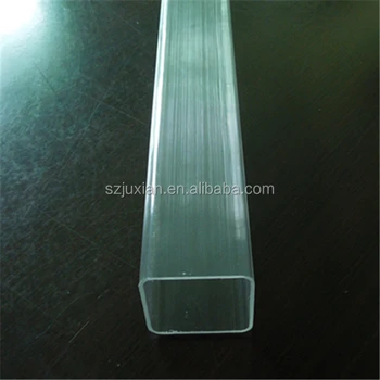 Pvc Transparent Square Tube/clear Tube - Buy Pvc Transparent Tube,Clear ...