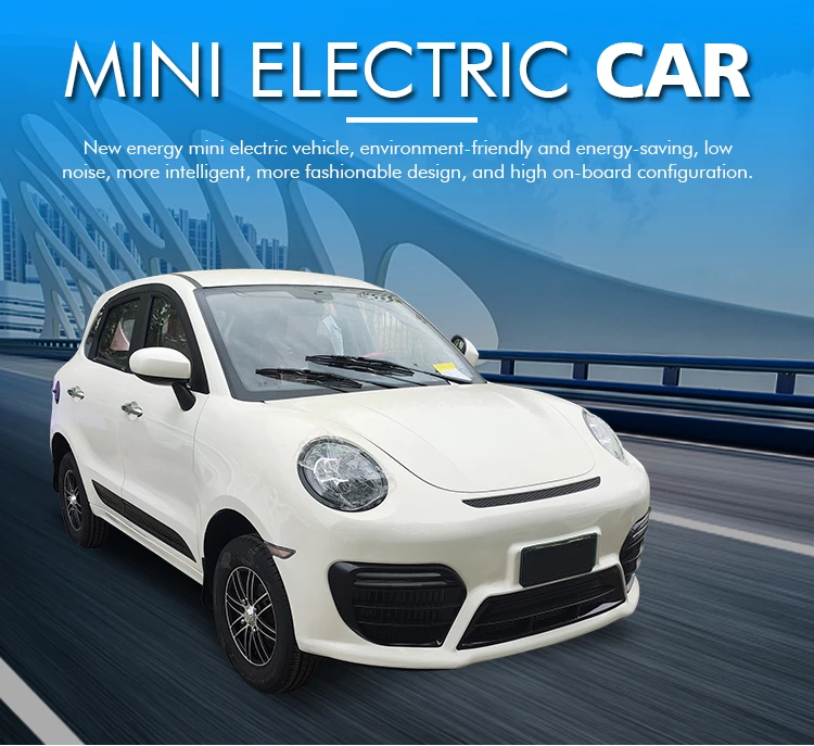 4 Wheel Fully Enclosed Mini Ev Car 4 Seats Electric Car Super Cute ...