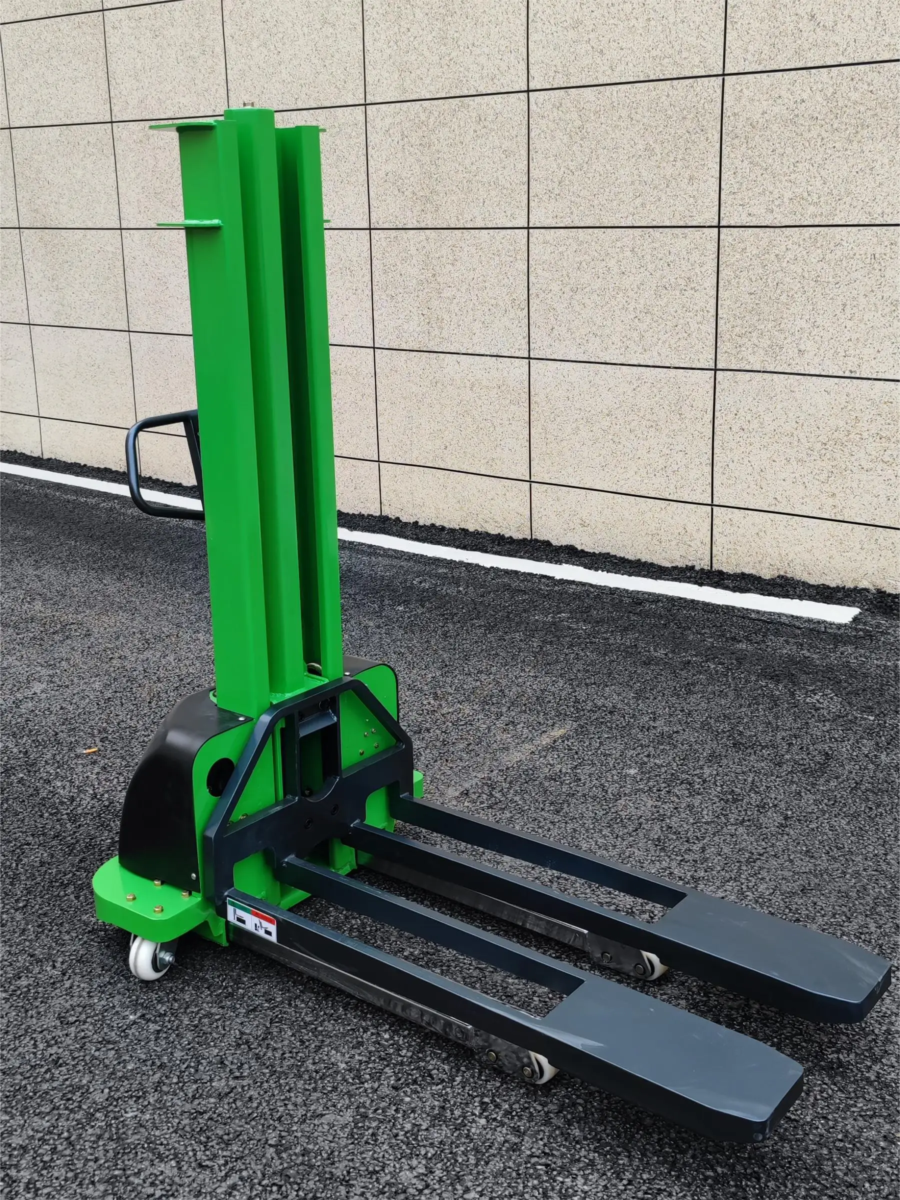 500kg 1000kg Semi Electric Portable Self Loading 1300mm Electric Self-lift Stacker - Buy Pallet ...