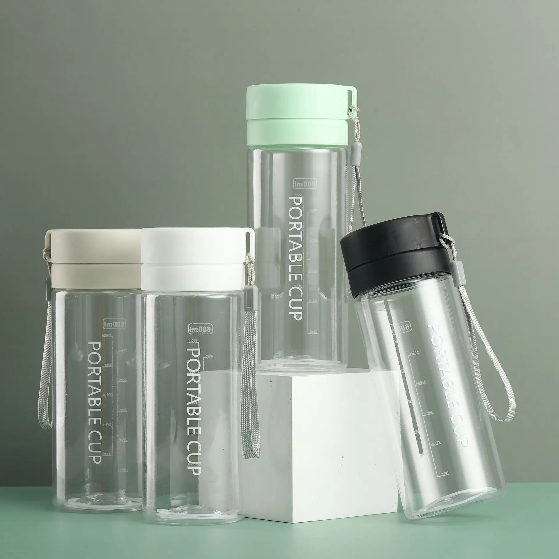 600ml Promotion Plastic Water Bottle - Sustainable & Durable