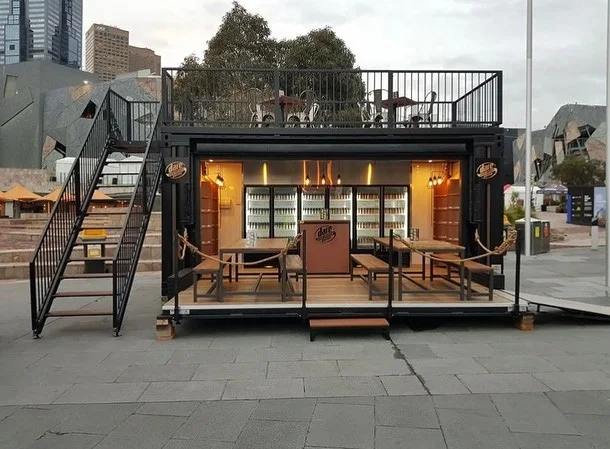 Cafe Container Coffee Shop - Luxury Shipping Container Bar