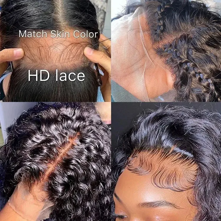 Gdy Transparent Hd Lace Frontal Wig 13x6 Lace Front Human Hair Wigs ...