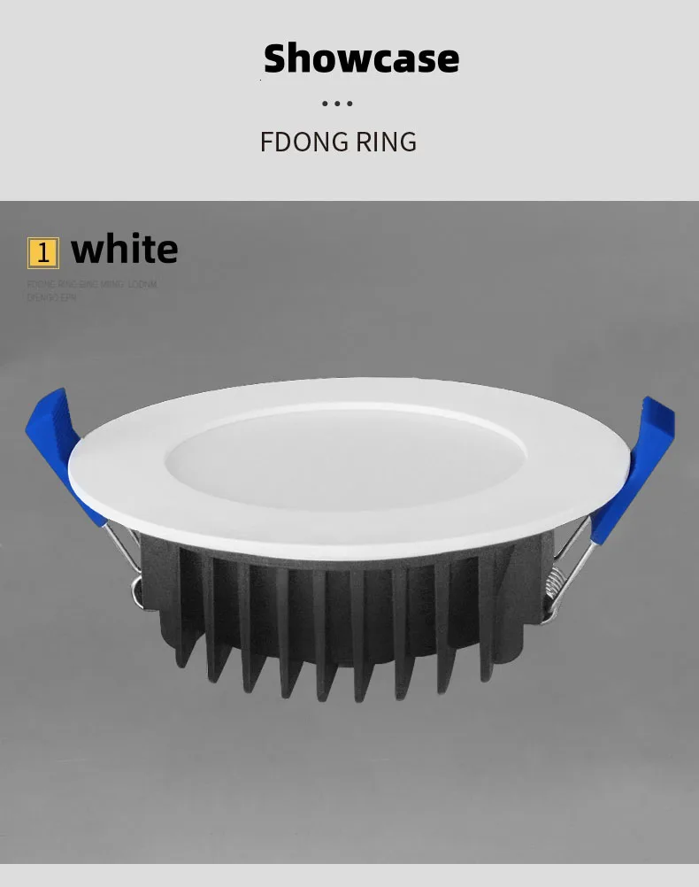 High-end Clubhouse Villa Project Ceiling Downlight 8w 10w 12w 3 Years ...