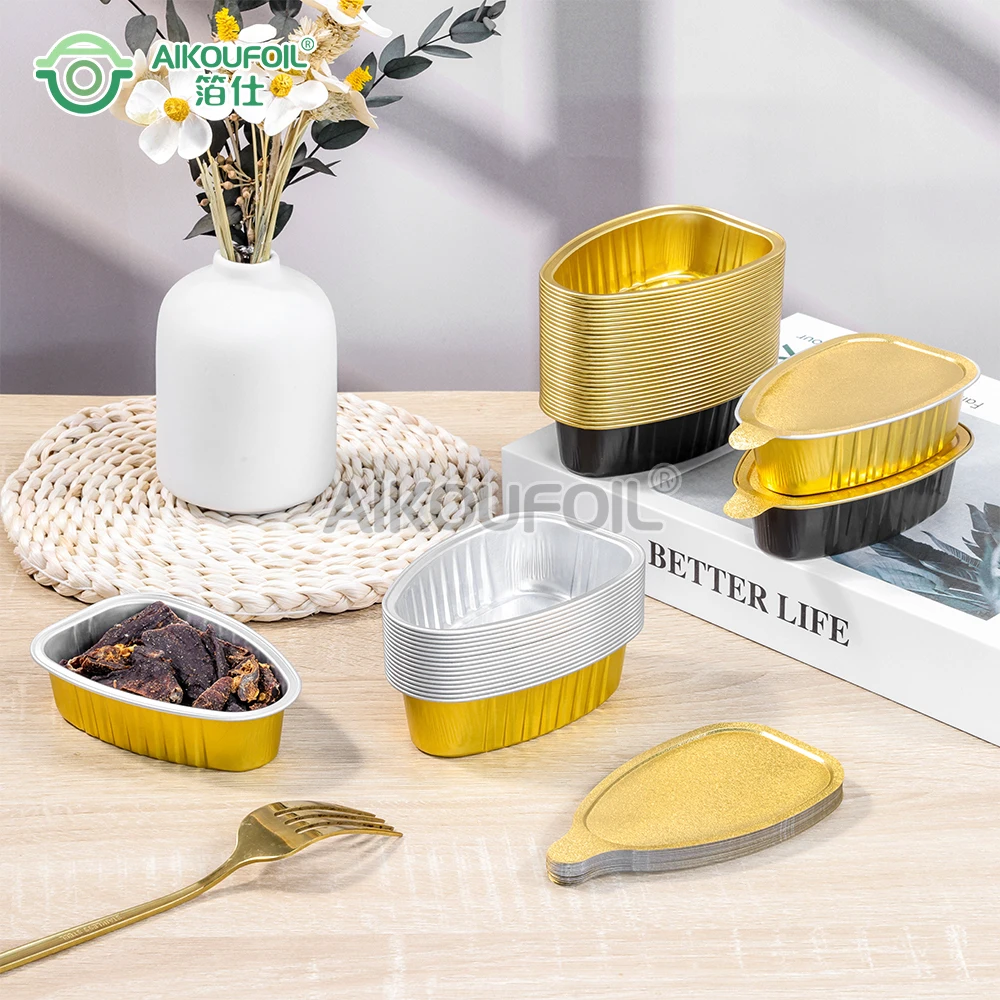 Boss Gold Color Disposable Food Container For Packaging Supplier Food ...
