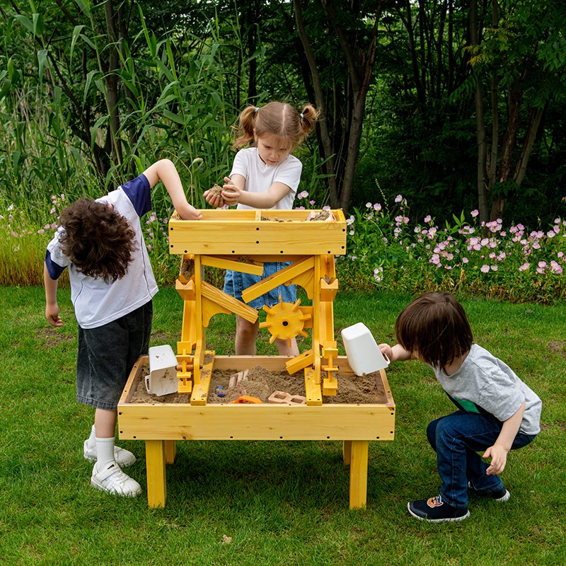 Outdoor Kids Activity Wooden Water Table - Buy Kids Activity Table ...
