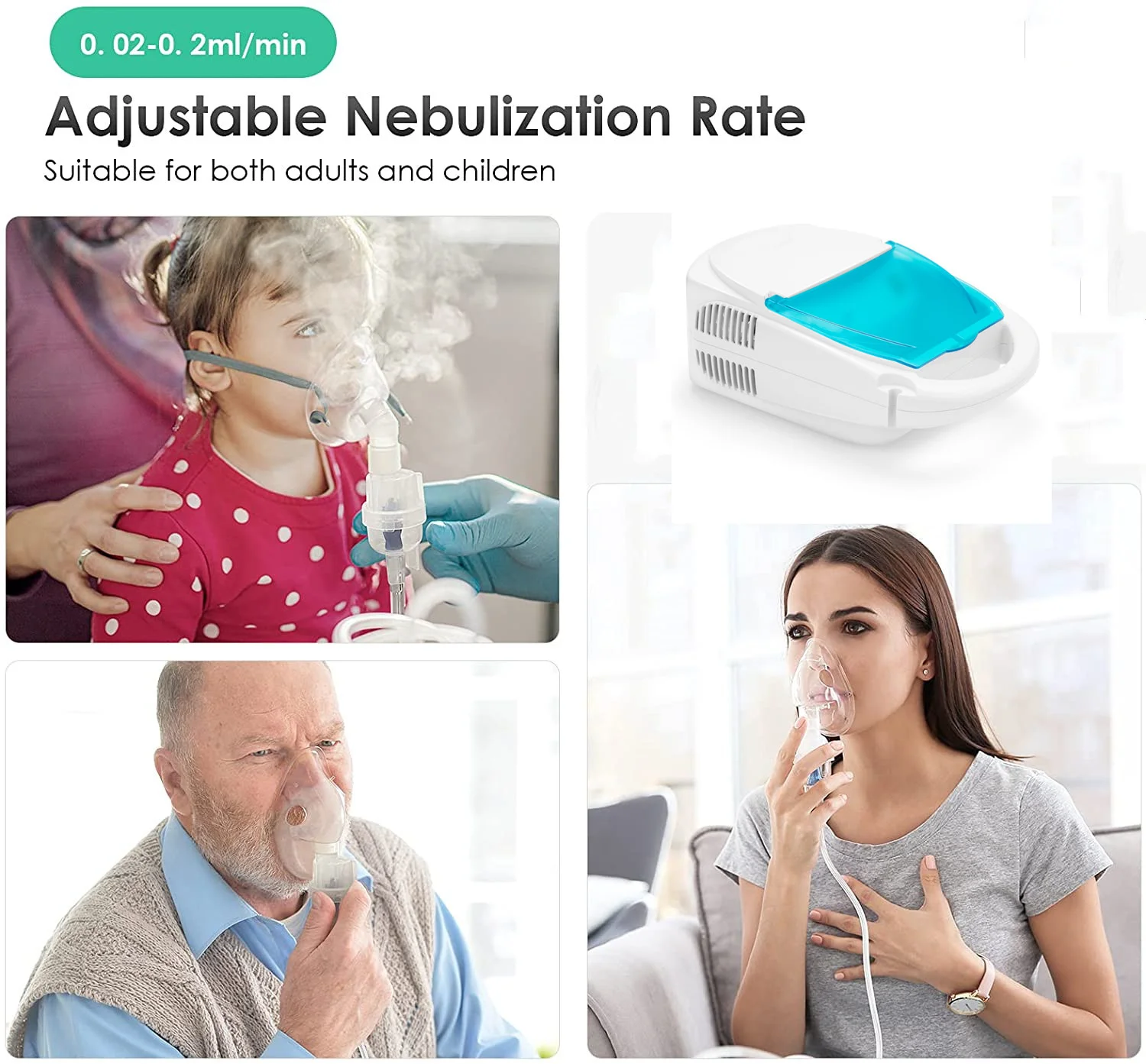 Fitconn Home Inhaler Nebulizer - Convenient Medical Solution