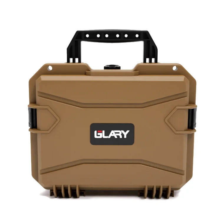 GLARY Weatherproof Hard Drive Enclosure Case With Foam Large Capacity ...