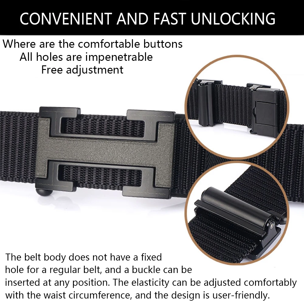 Tushi Custom Heavy Duty Utility Edc With Metal Automatic Buckle ...