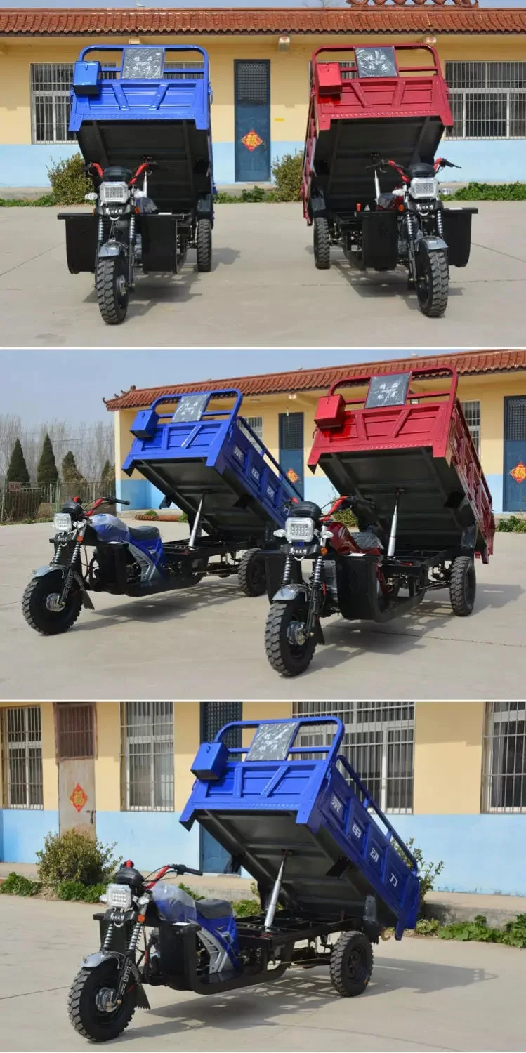 Cargo Loader Passenger Tricycle - Efficient Three Wheel Motorcycle