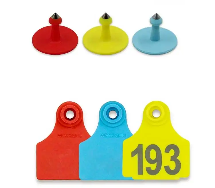 2023 New Design Cattle Ear Tags Cows Livestock Identification Goats ...