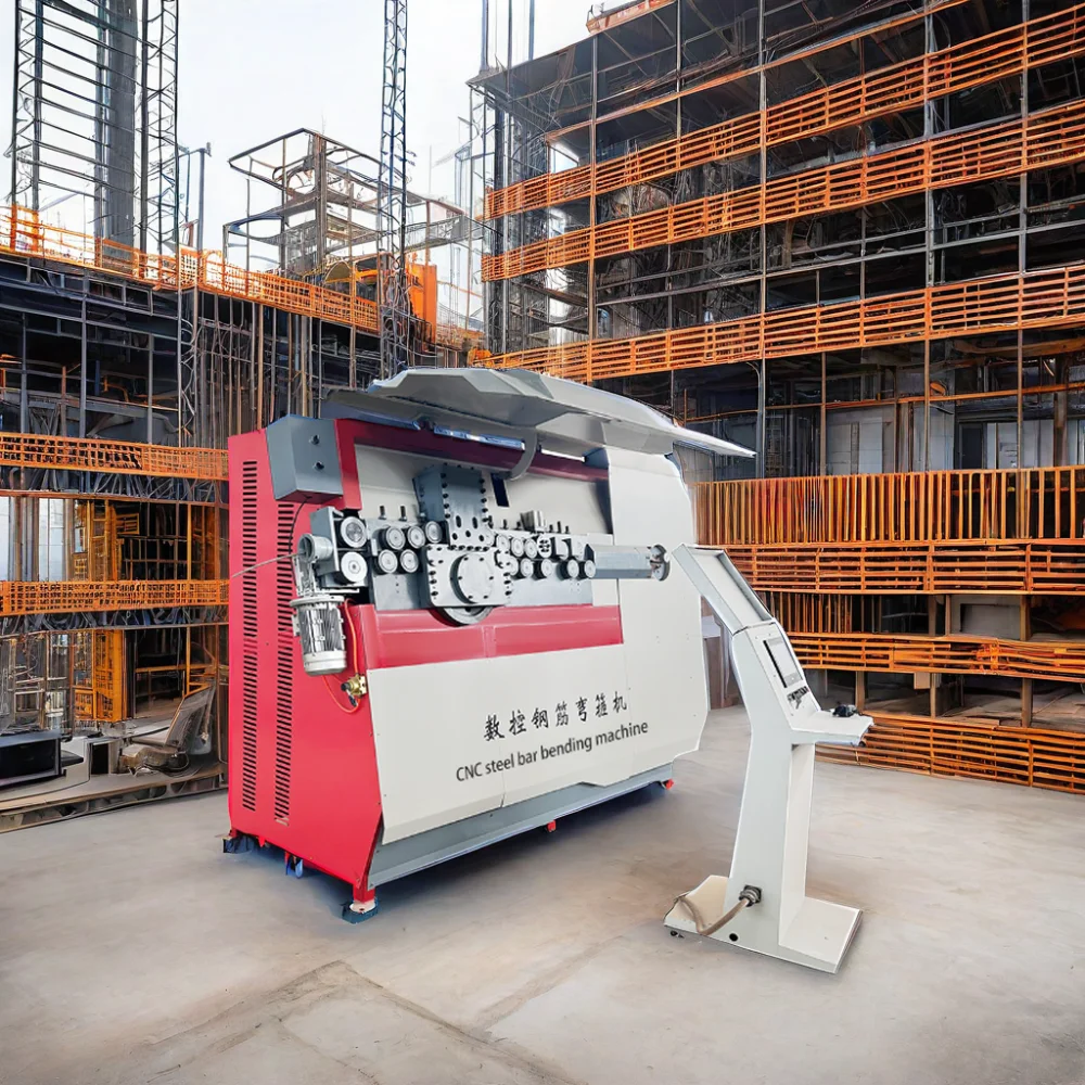 Easy to Operate Rebar Stirrup Bending Machine Cnc Wire Straightening ...