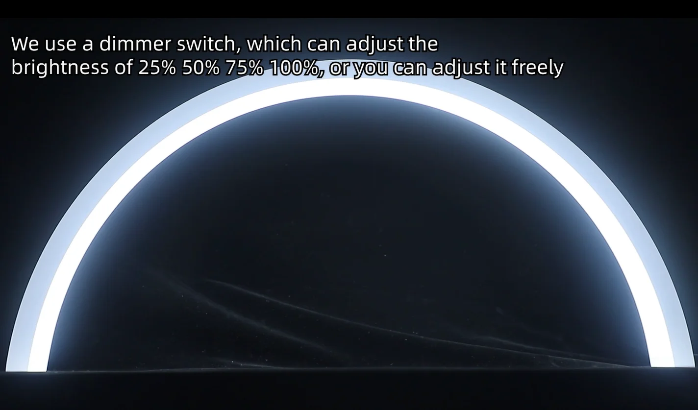 Professional Half Moon Nail Lamp Led Lash And Tattoo Light With Floor ...