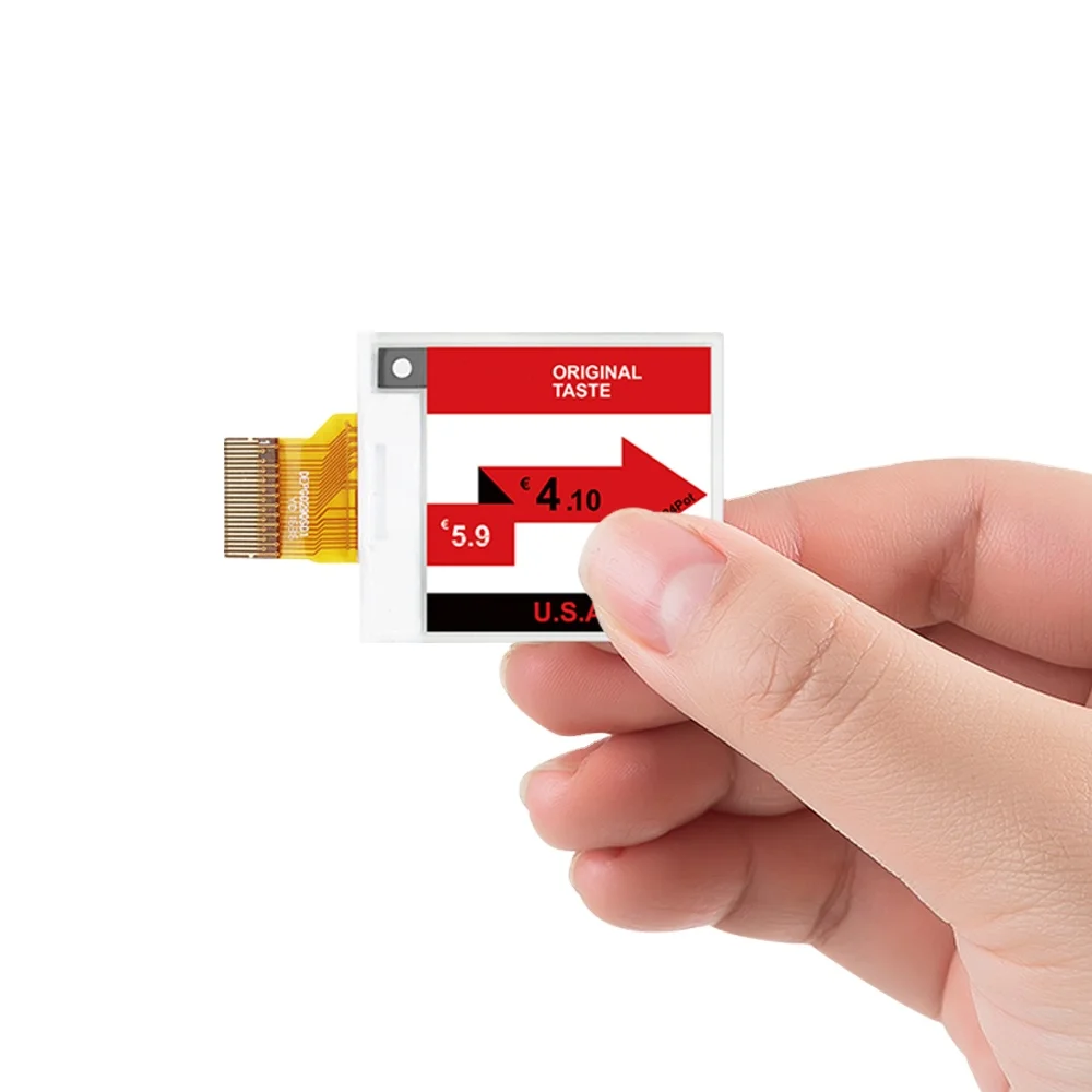 Cheap E Ink Display Paper 1.54 Inch Small Sizes Digital Custom Color E ...