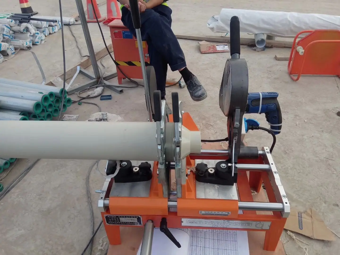 HDPE/PPH Pipe Butt Fusion Welding Machine - Reliable & Efficient