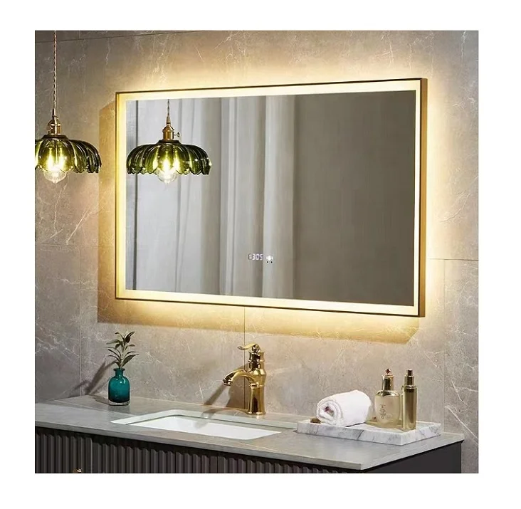 Hot Selling Modern LED Hidden Vanity Mirror Full-Floor Wall Mounted ...