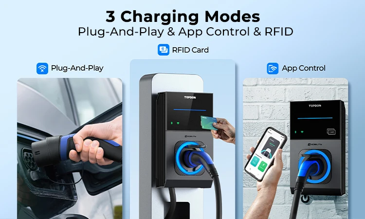 TOPDON Factory Pulseq AC Pro - Efficient Electric Car Chargers