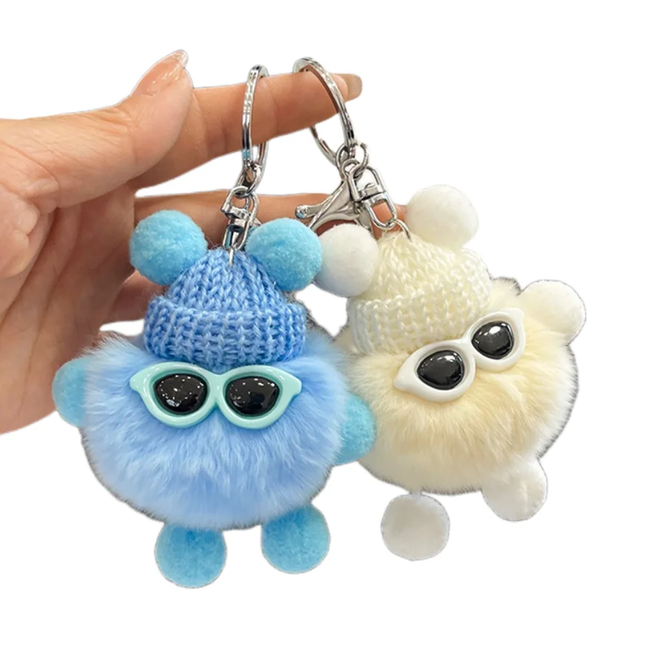 Hight Quality Cute Plush Key Chain Bag Accessories Plush Key Chain ...