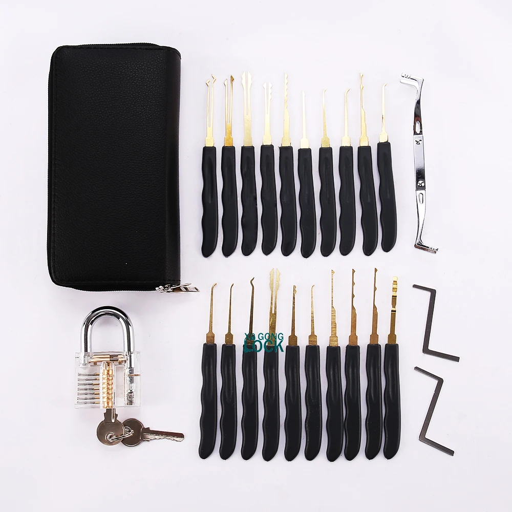 Rare Element Good Easy Lock Picking Tools Pick Lockpick Training Set ...