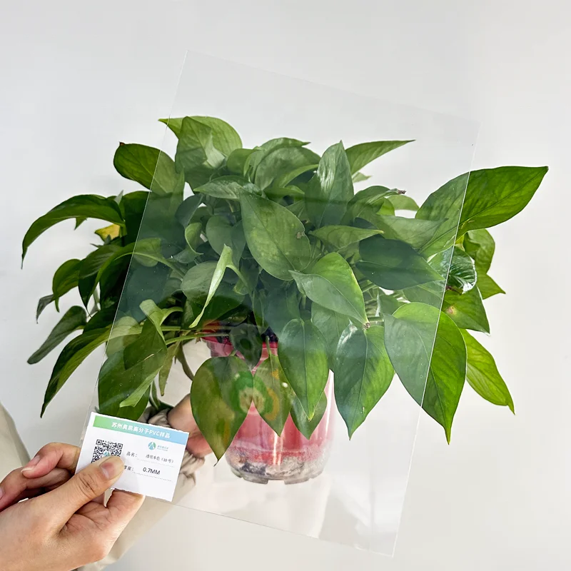 150 Micron Transparent Glossy Pvc Plastic Sheet For Printing - Buy 150 ...