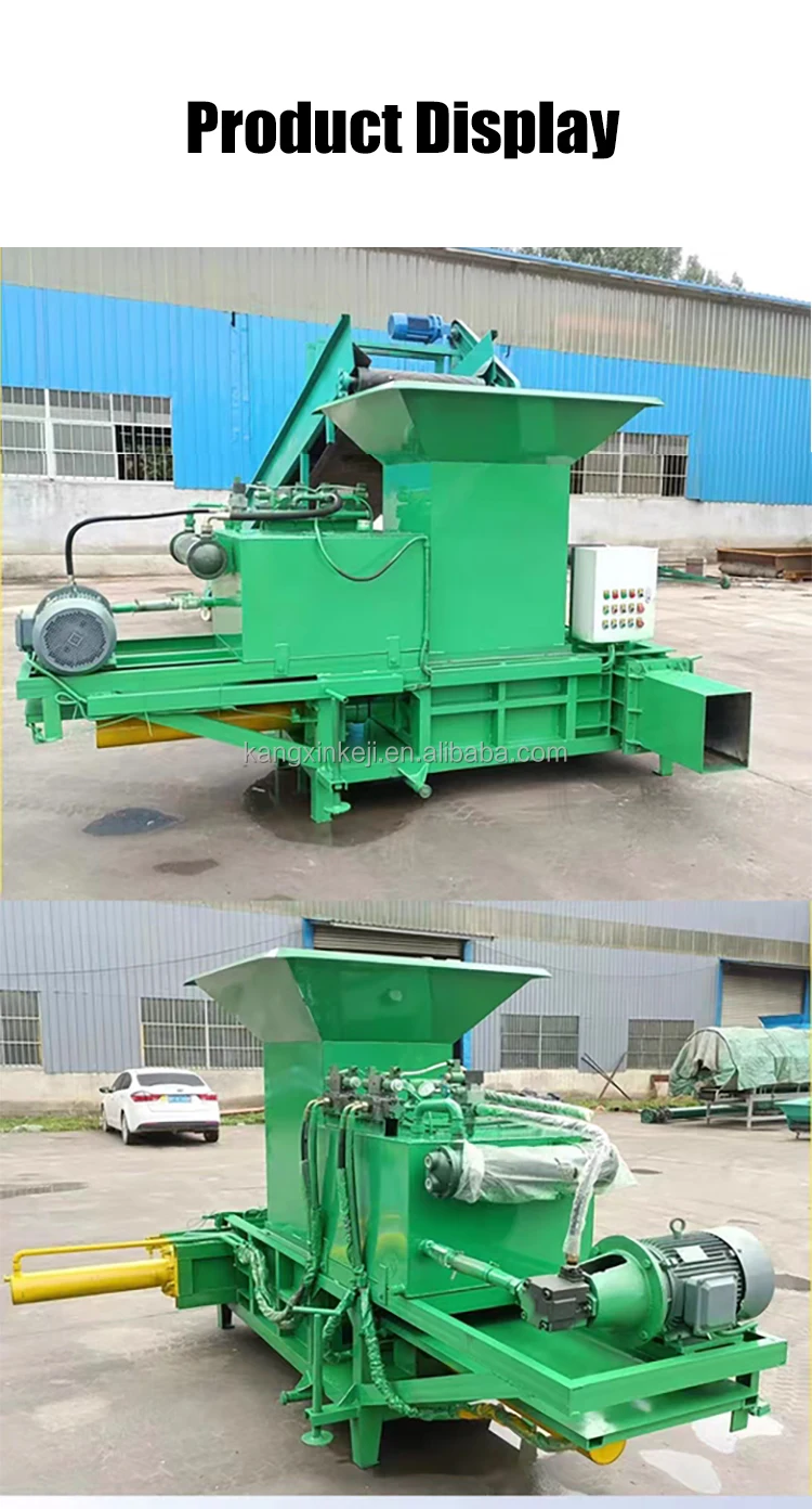 Electric Hay Baler Machine Pressure Hydraulic Plastic Bag Press - Buy ...