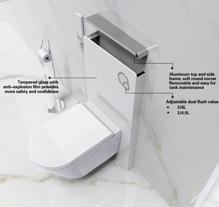 Intelligent Inodoro Wc Sanitary Ware - High-End Smart Toilet