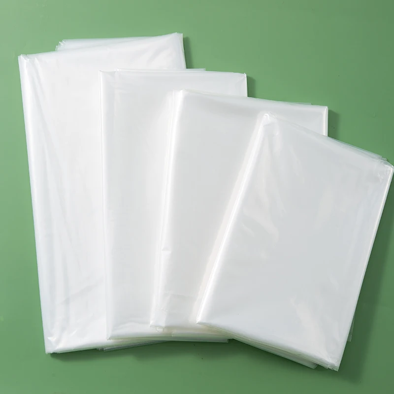 Ldpe Polyethylene Bottom Seal Bag Flat Top Open Bag Overwrap Plastic ...