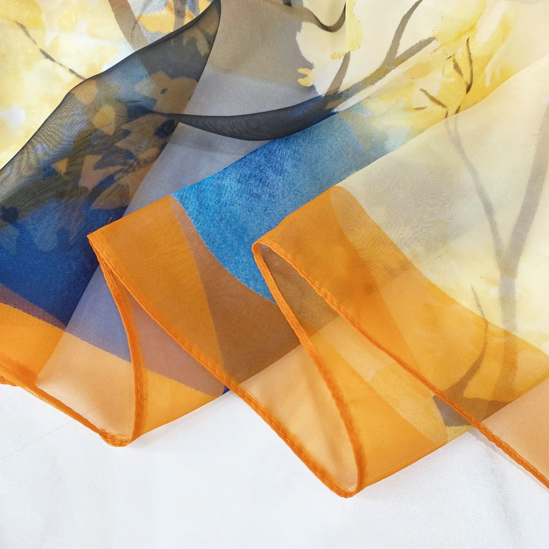 New Fashion Silk Designer Scarves for Women - Spring/summer