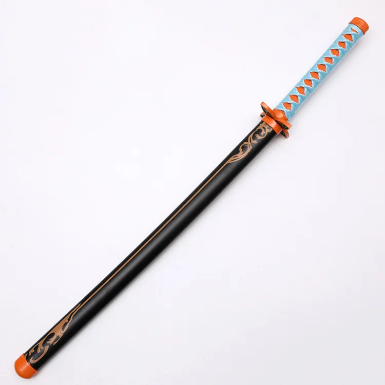 Cosplay Demon Slayer Metal Sword Large Size Anime Samurai Sword Alloy ...