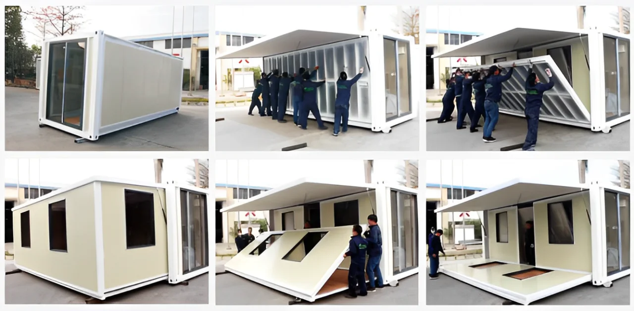 20ft 40ft Mobile Commercial Prefabricated Container Office Home ...
