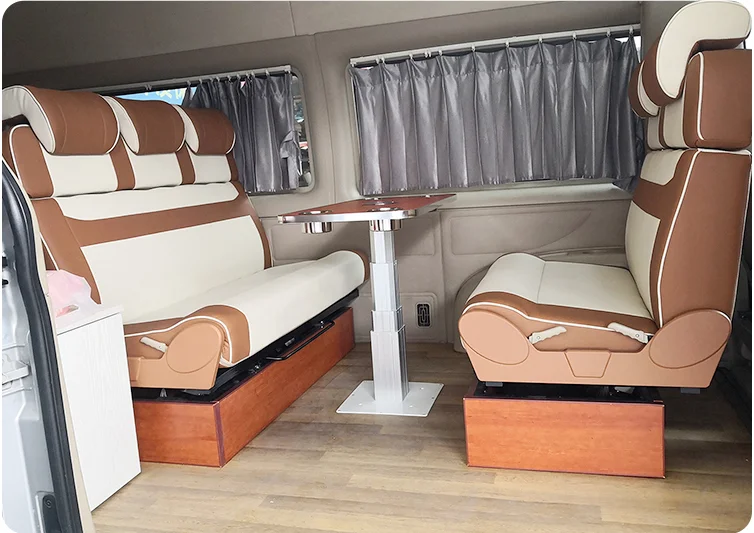 Caravan Folding Campervan Double People Seat With The Three Layers Rv ...