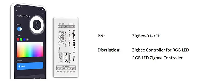 Smart LED Control with Tuya Zigbee - Versatile & Efficient