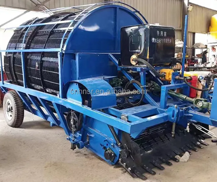 Efficient Stone Removal with the Farm Rock Picker Machine