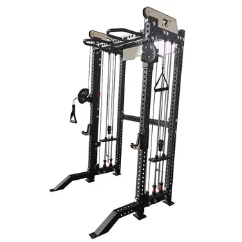 Customizable Fitness Gym Equipment Cable Crossover Power Squat Rack ...
