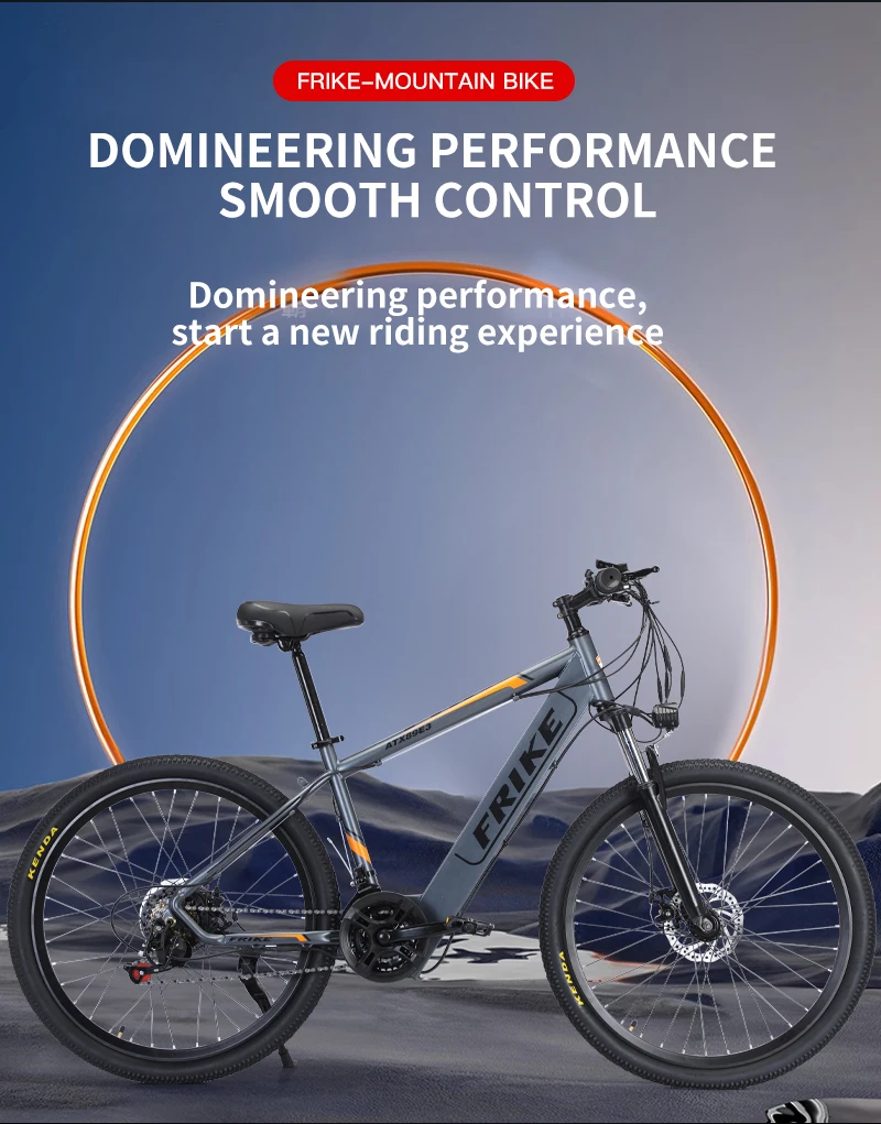 Frike Ebike - Adult Electric Bicycle with 21 Speed Gears