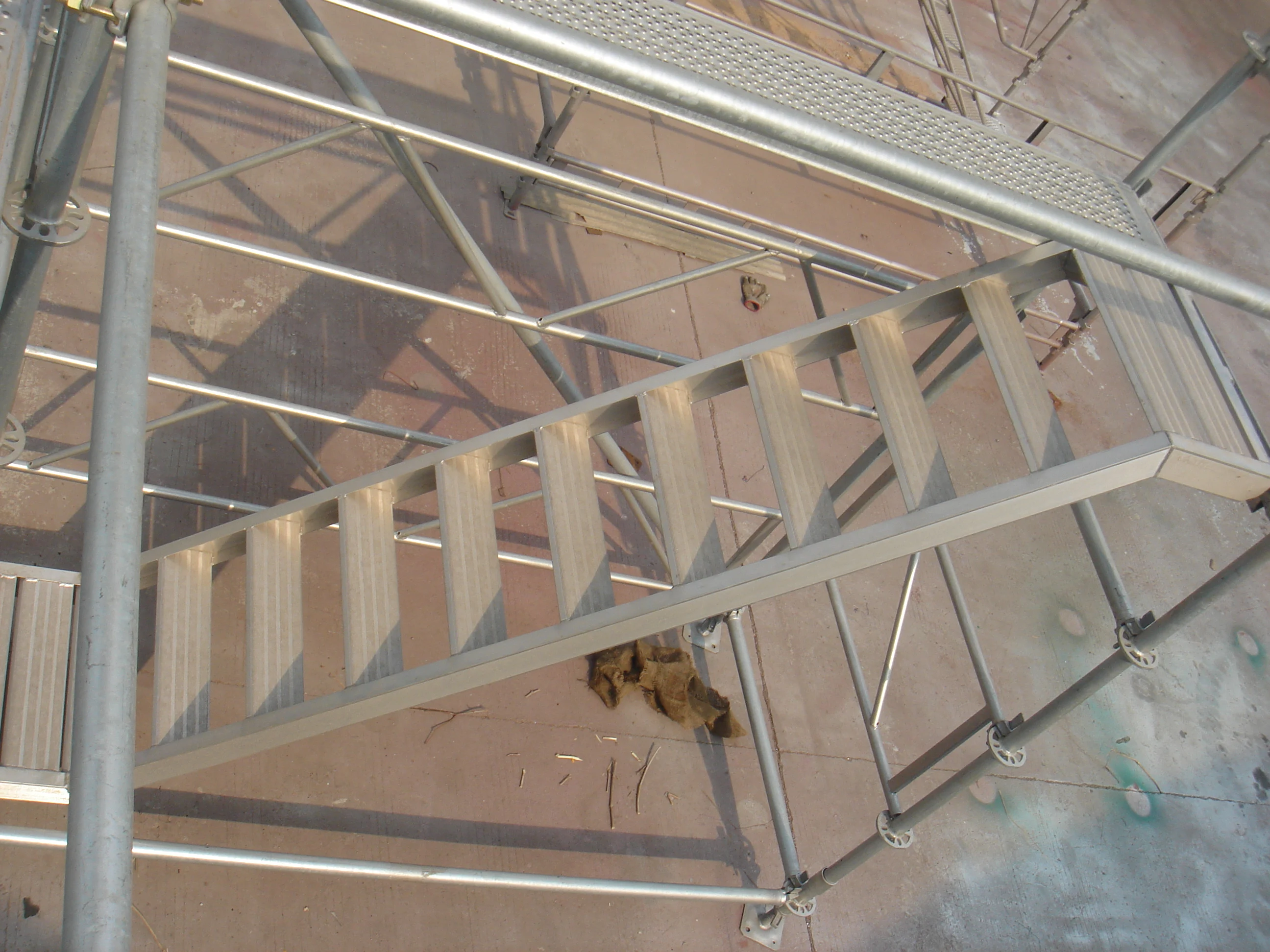 Kwikstage System Scaffolding Aluminium Step Access Stretcher Stairs ...