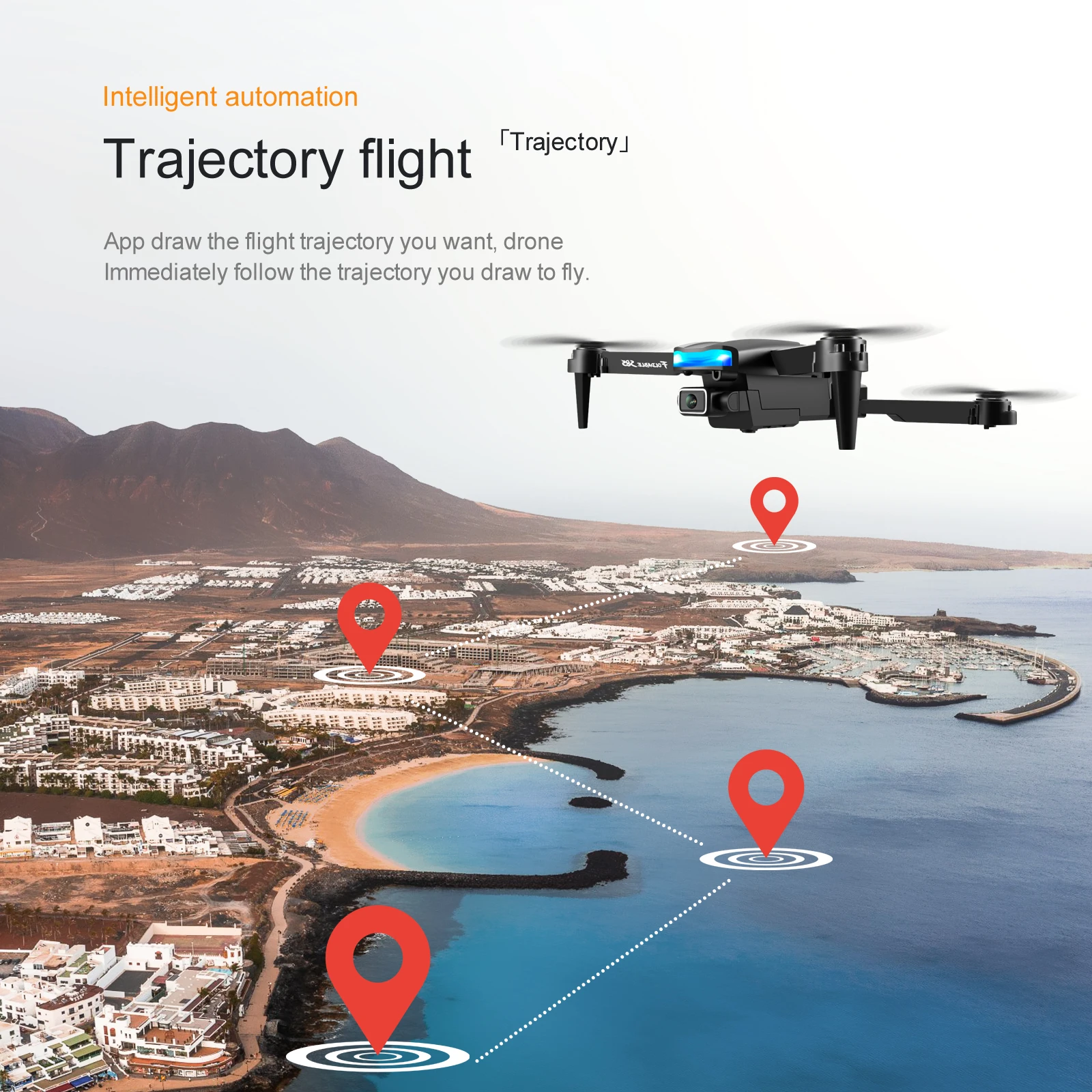 S85 Gps Drone Pro 4k Hd Camera 2.4g Long Range Quadcopter Wifi Foldable ...