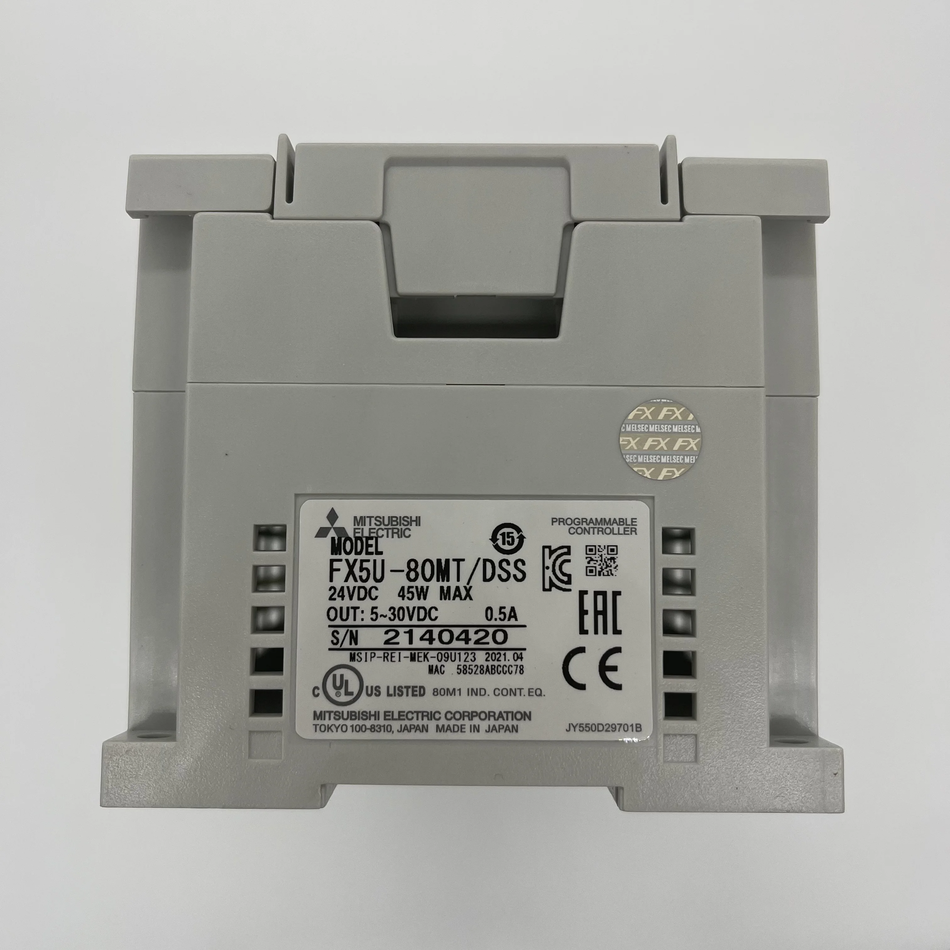 Japan Original Plc System Controller Fx5u-80mt/dss Fx5u-80mt Dss For ...