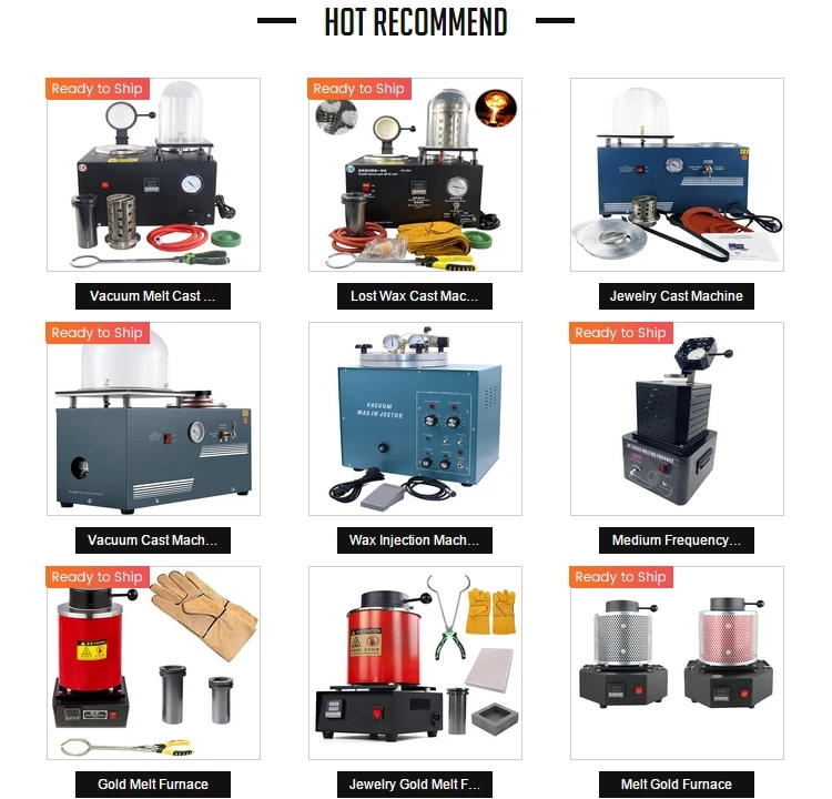 Lost Wax Cast Jewelry Tools - Jewelry Vacuum Casting Machine
