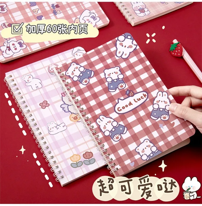A5 Coil Cartoon Cute Student Horizontal Notebook Children's Back to ...